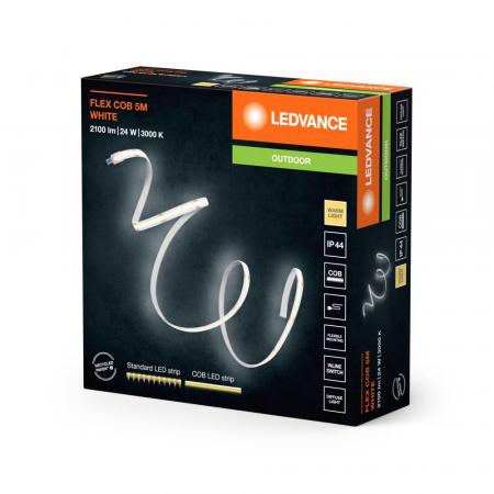 5 Meter LEDVANCE LED-Streifen Outdoor Flex COB 3000K