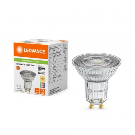 Ledvance GU10 PAR16 Reflektor 60° 6,1W wie 80W