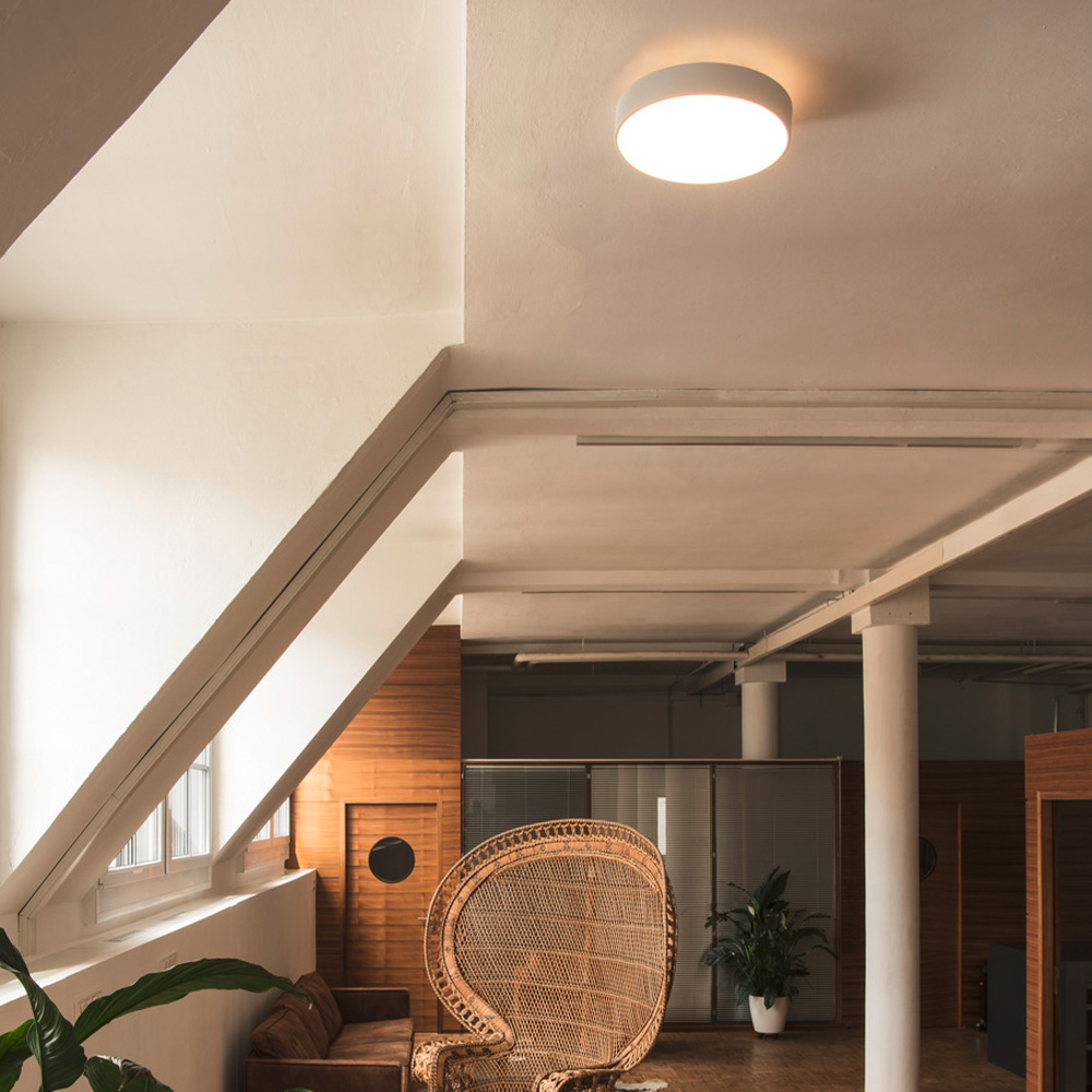 SLV 1007320 MEDO® 40 Wand- und Deckenaufbauleuchte rund 2700/3000/4000K ...