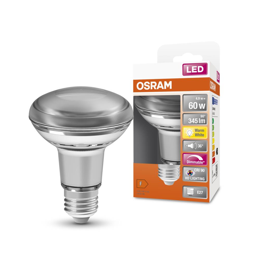 OSRAM LED R63 60 36° 5.9W 2700K E27