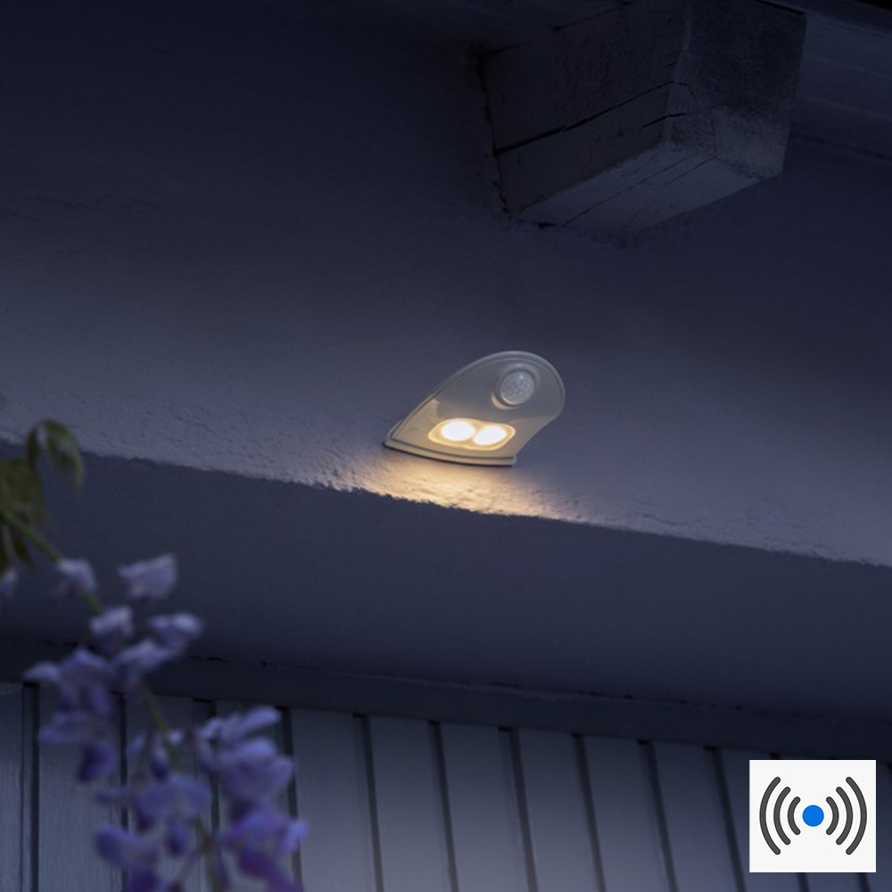 Außenwandleuchte LED Down Weiß Sensor