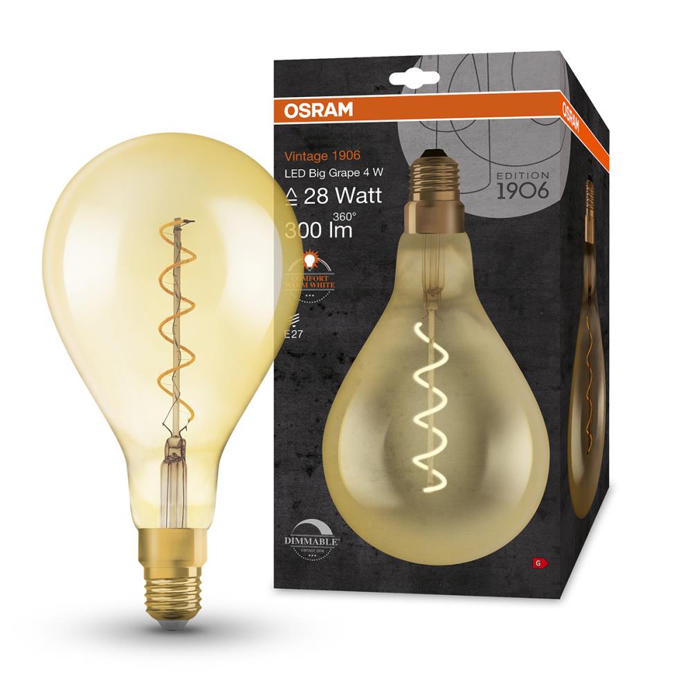 Osram VINTAGE LED-Spiral E27 Retro warmweiss