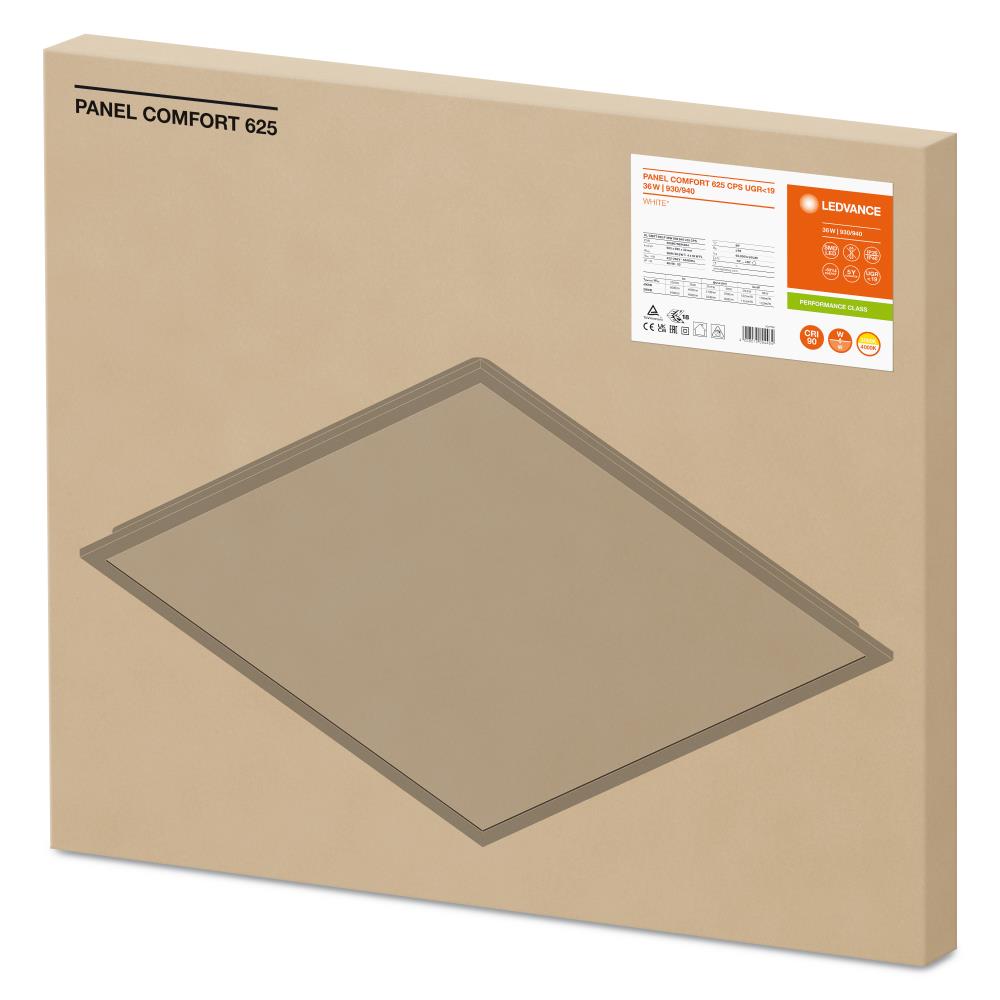 LED Panel LEDVANCE 625x625 36W 4200lm Einlegeleuchte UGR