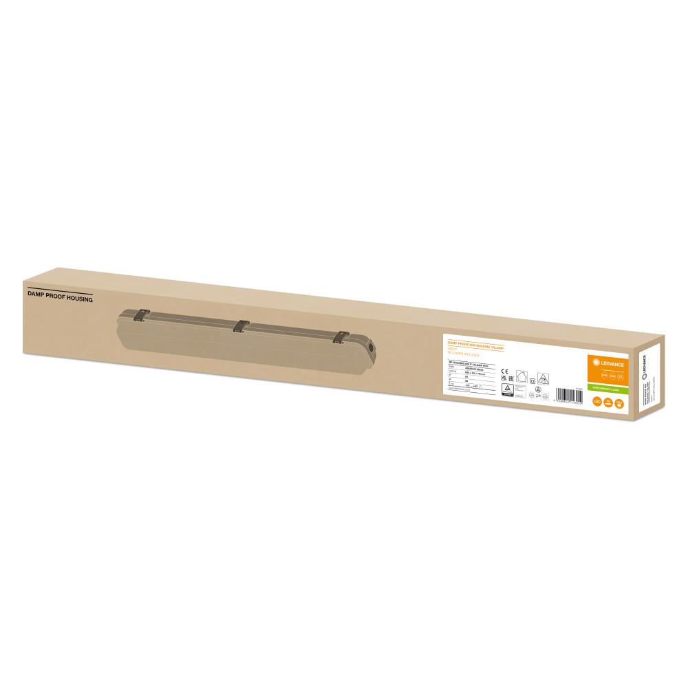 60cm LEDVANCE Damp Proof Housing 600 P 1XLAMP